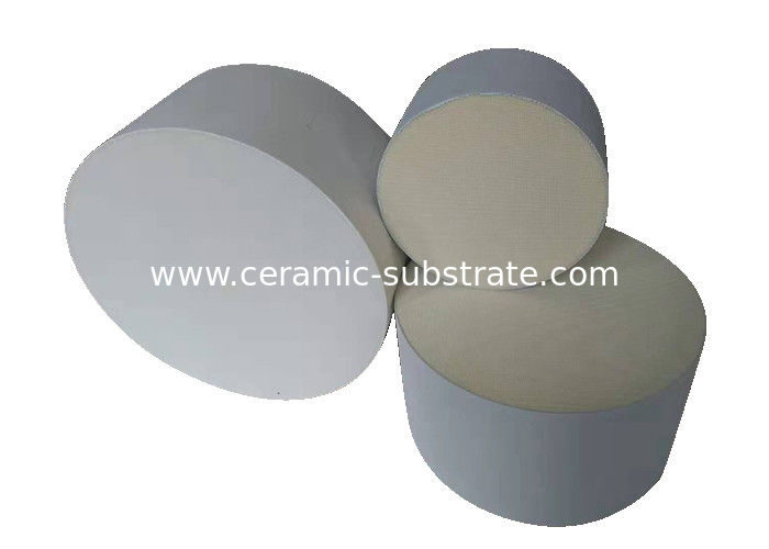 Customize Ceramic Substrates Catalytic Support 100 - 200 CPSI Cells Density