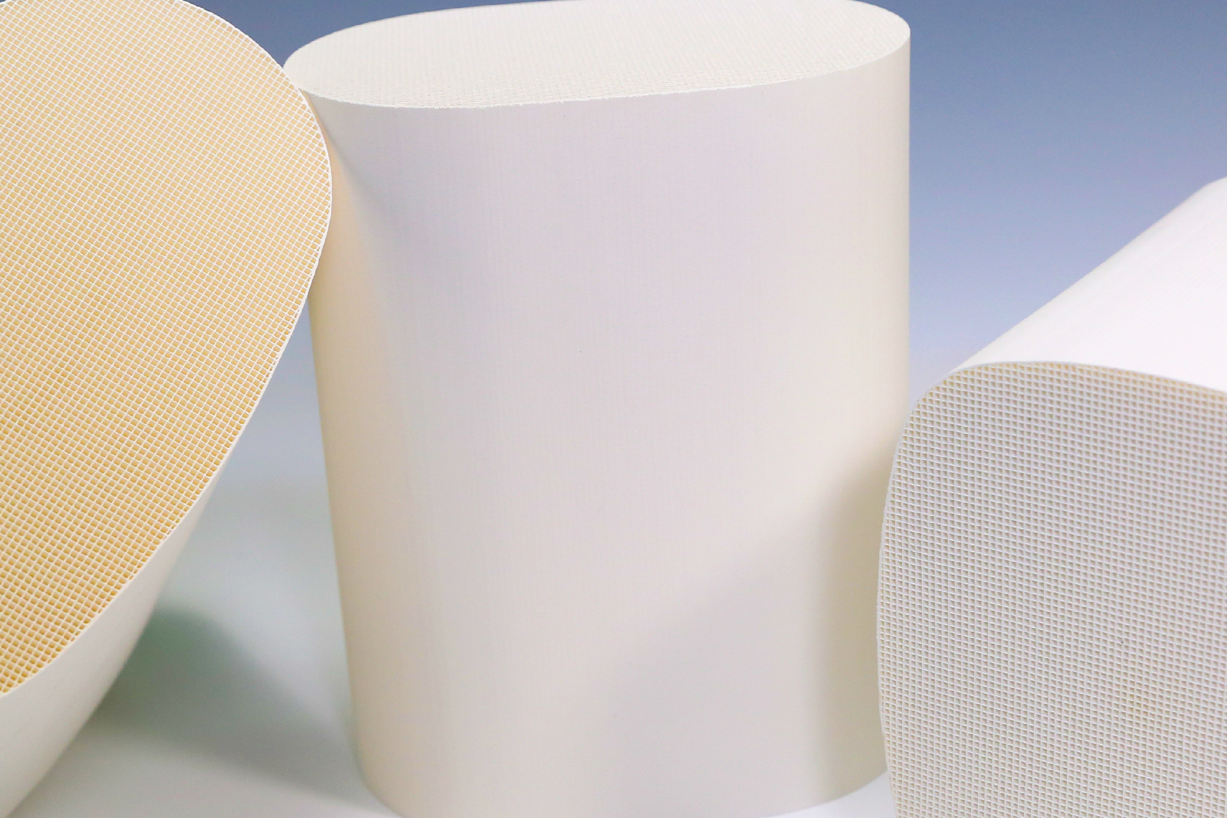 VOC Honeycomb Ceramic Support , High Temperature Ceramic