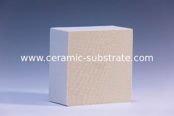 VOC Honeycomb Catalytic Converter Substrate White And Cellular